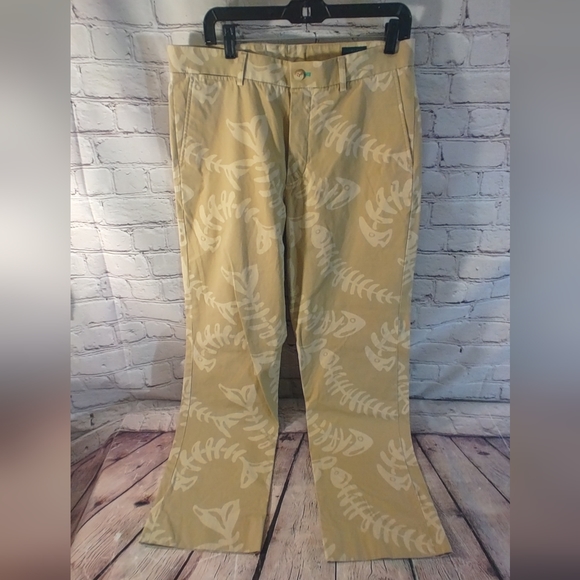 Lilly Pulitzer | Pants | Lilly Pulitzer Phipps Mens Pant 34 Fish Bone ...